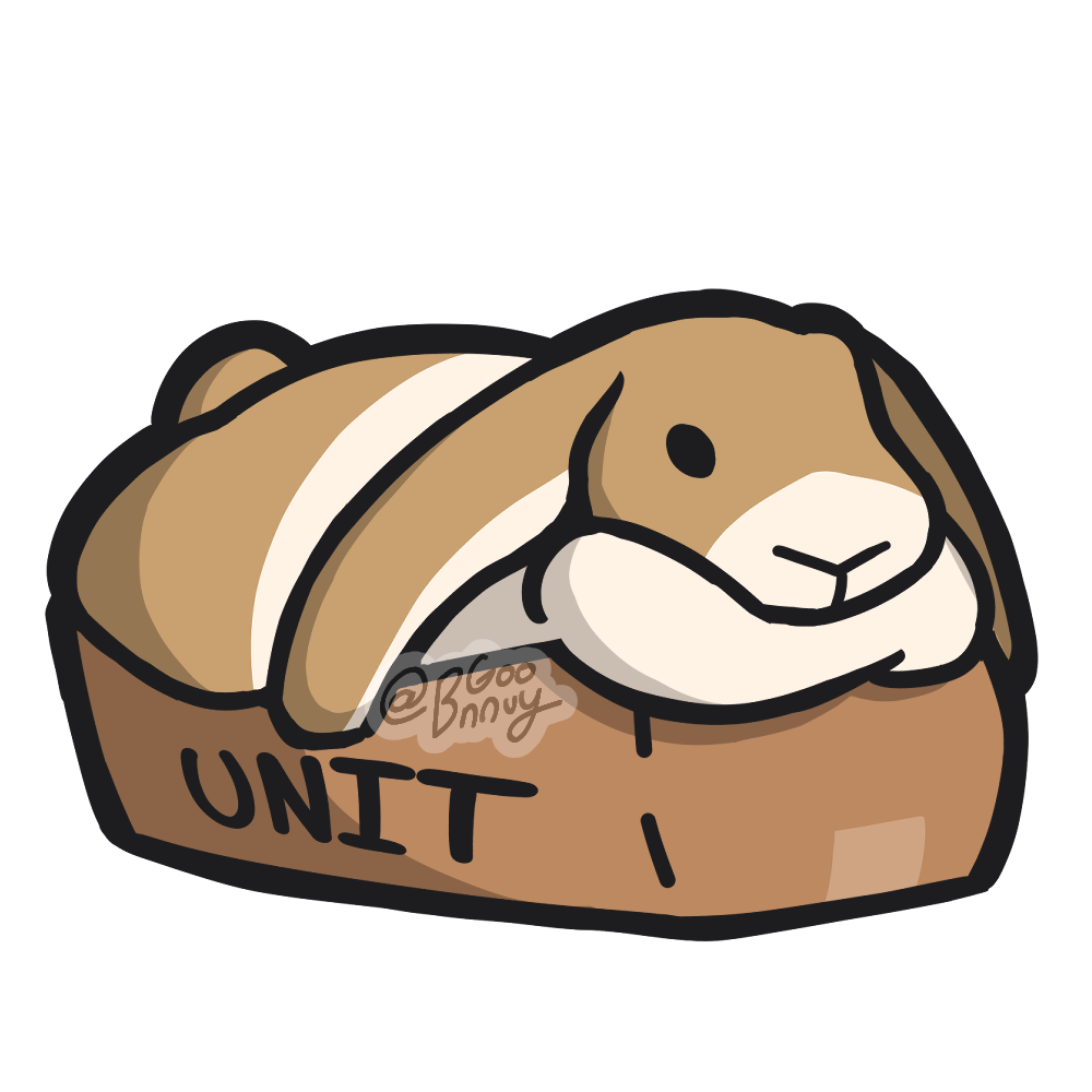 Funny Bunny Stickers by GooBnnuy