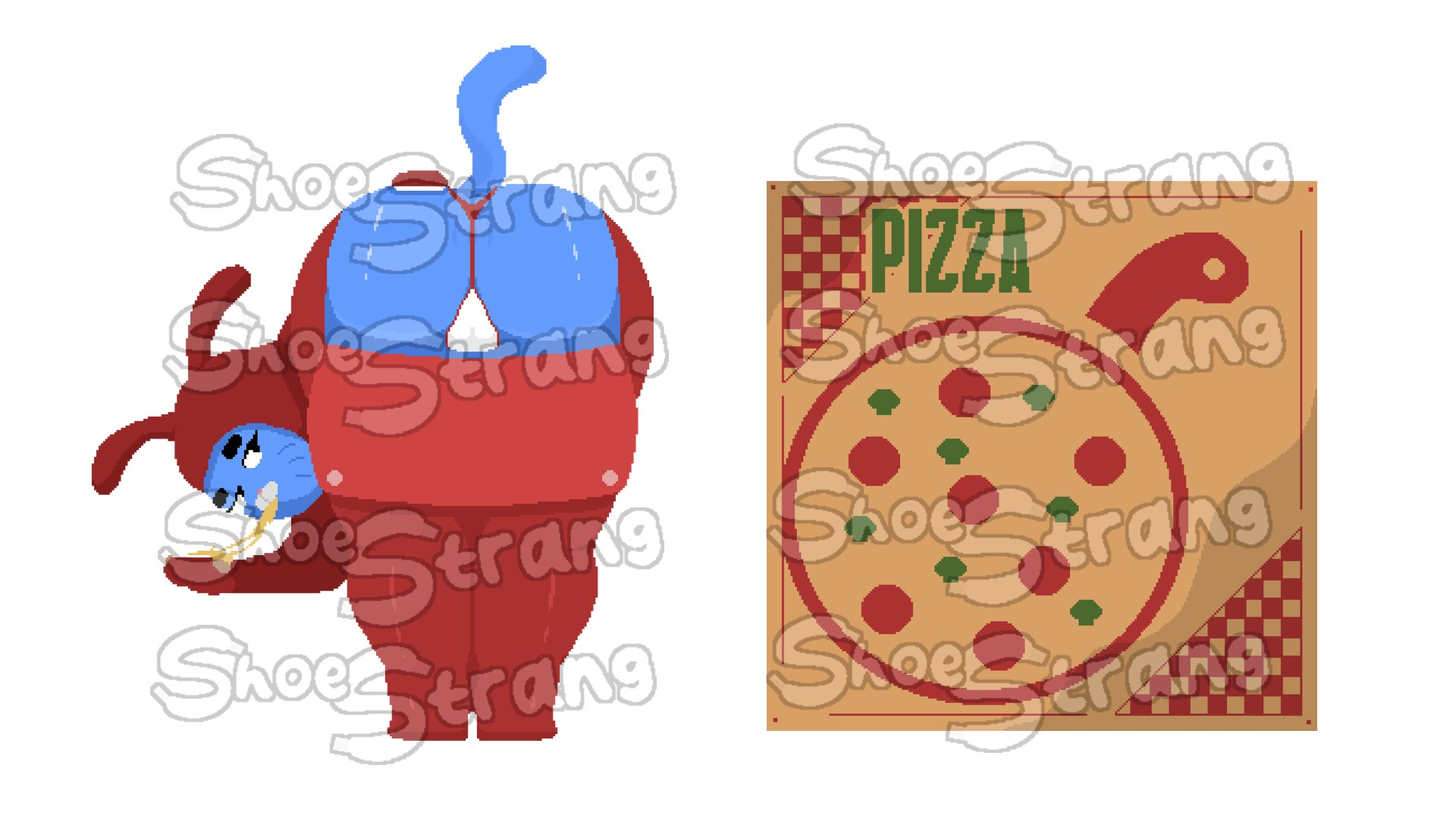 Noid-cole Watterson Standee by Shoe Strang